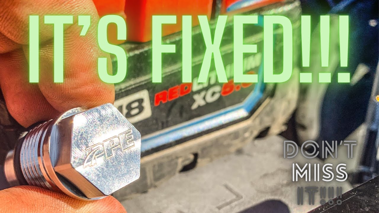 2004.5-2010 Duramax Ppe Fuel Rail Race Plug! Full Install!!! (LBZ ...