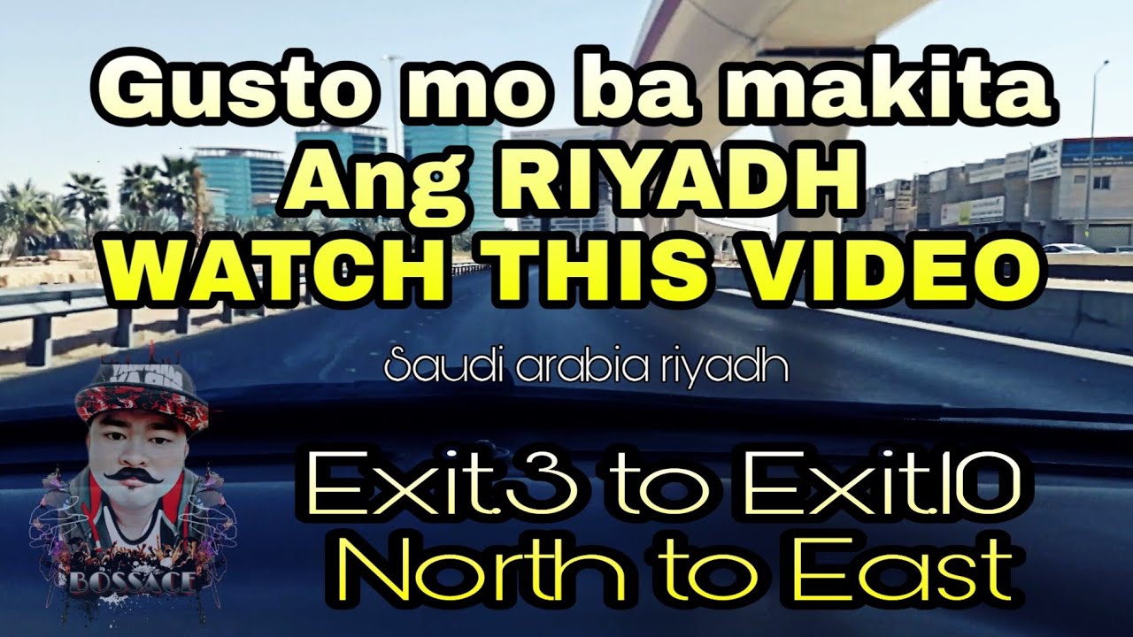 Riyadh exit3 to exit10 - YouTube