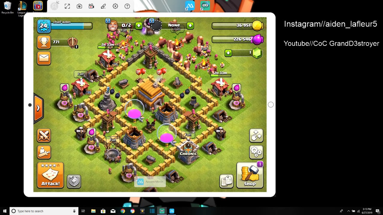 Farming for max walls|Th5 Lets Play ep 2 - YouTube