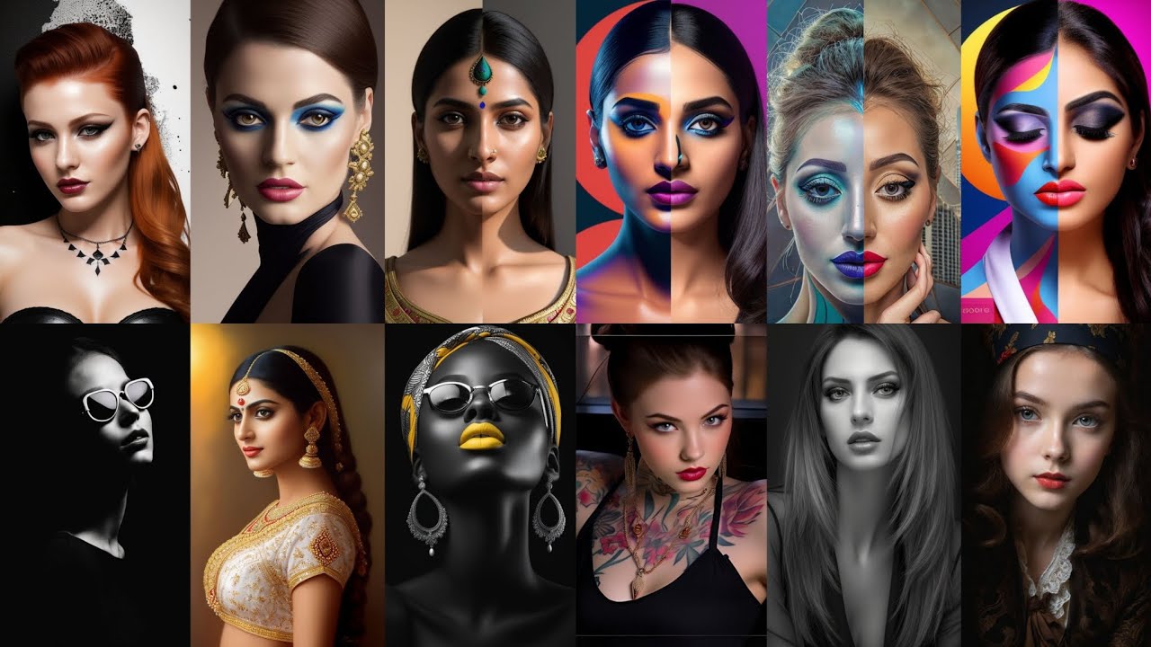 [4K] AI ART Indian Lookbook Model video 🌼 SonI 263🌸 #Pixcelvibe # ...