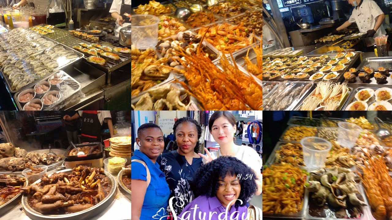 CHINA STREET FOOD HEAVEN 😋 CHINESE STREET FOOD TOUR IN YIWU CHINA 🇨🇳 ...