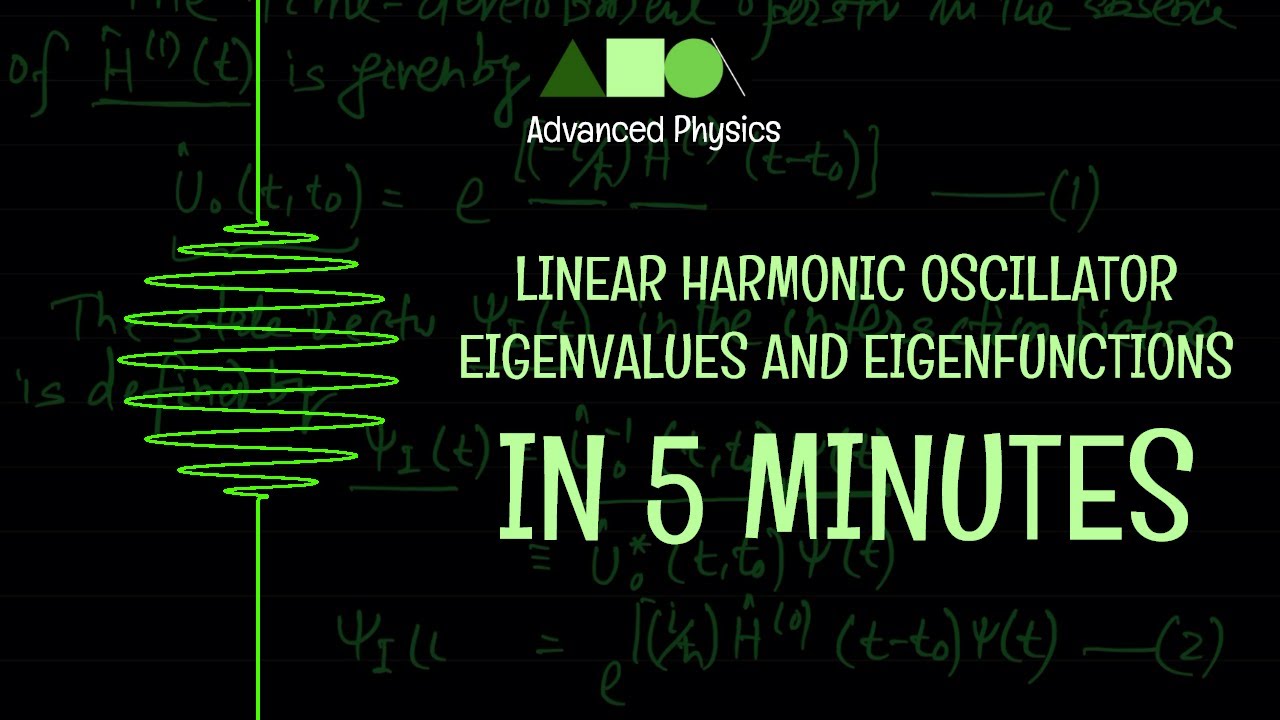 Linear Harmonic Oscillator - Eigenvalues and eigenfunctions in 5 ... Linear Harmonic Oscillator - Eigenvalues and eigenfunctions in 5 ...