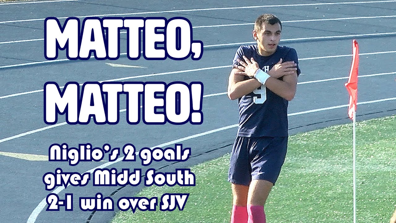Middletown South 2 St. John Vianney 1 | HS Boys Soccer | Matteo Niglio ...
