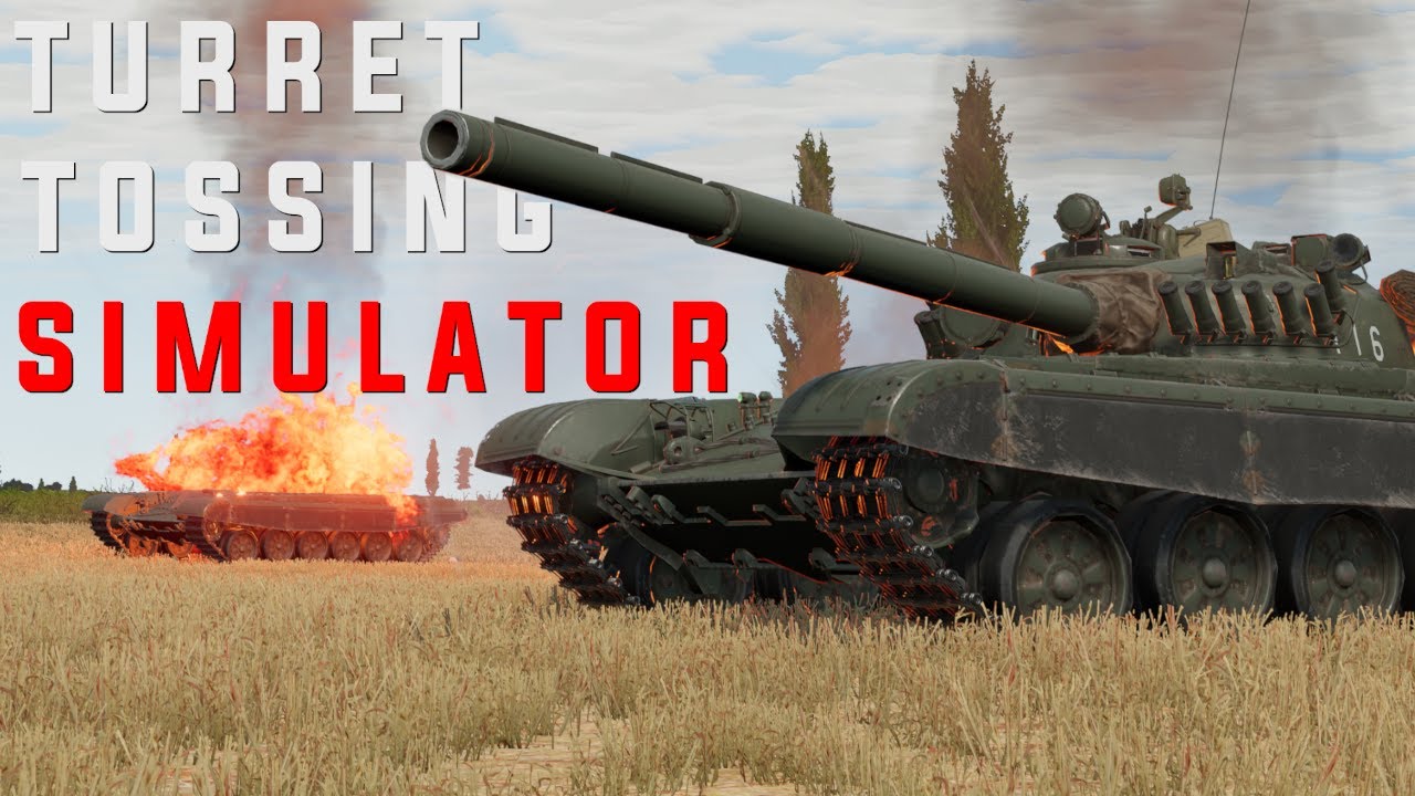 T-72 Turret Tossing Simulator || Gunner, Heat, PC! - YouTube