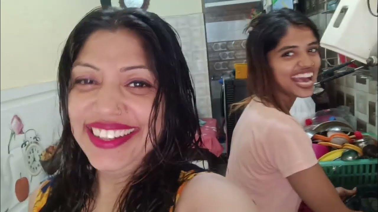 🤗आज हम दोनों माँ बेटी ने मिलकर निपटाये🤗 ये सारे काम आज मै बहुत खुश हूं🤗