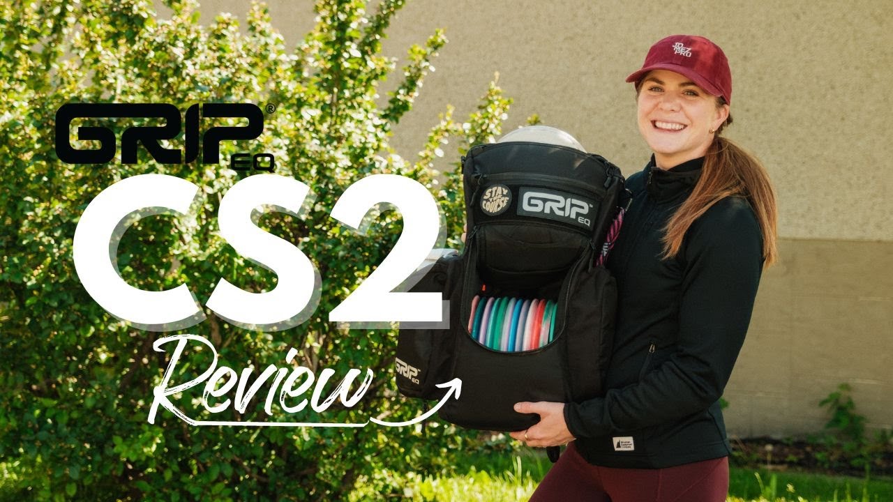 🎒GRIPeq CS2 disc golf bag - REVIEW!! - YouTube