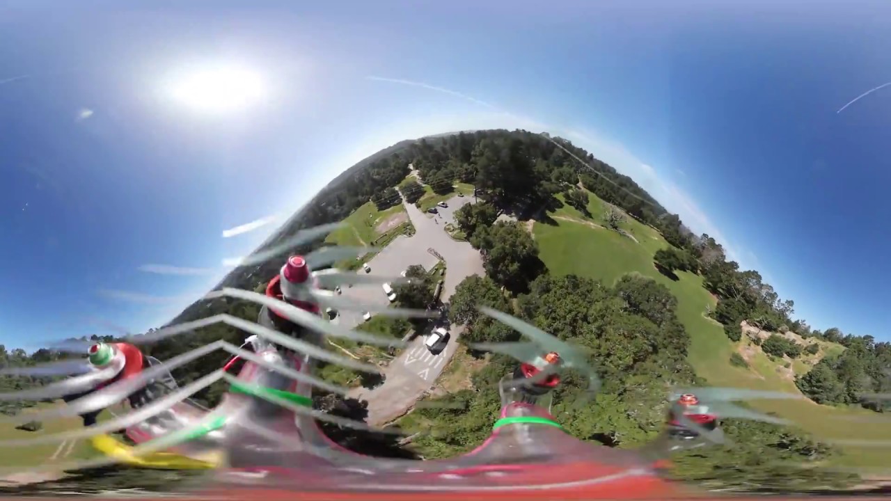 Delaveaga disc golf course 360 video - YouTube