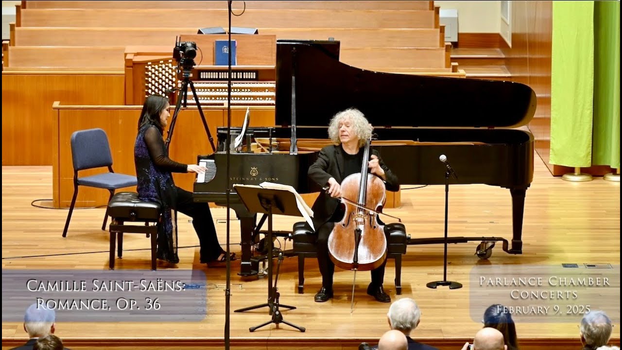 Steven Isserlis, cello & Connie Shih, piano: Saint-Saëns’ Romance, Op ...