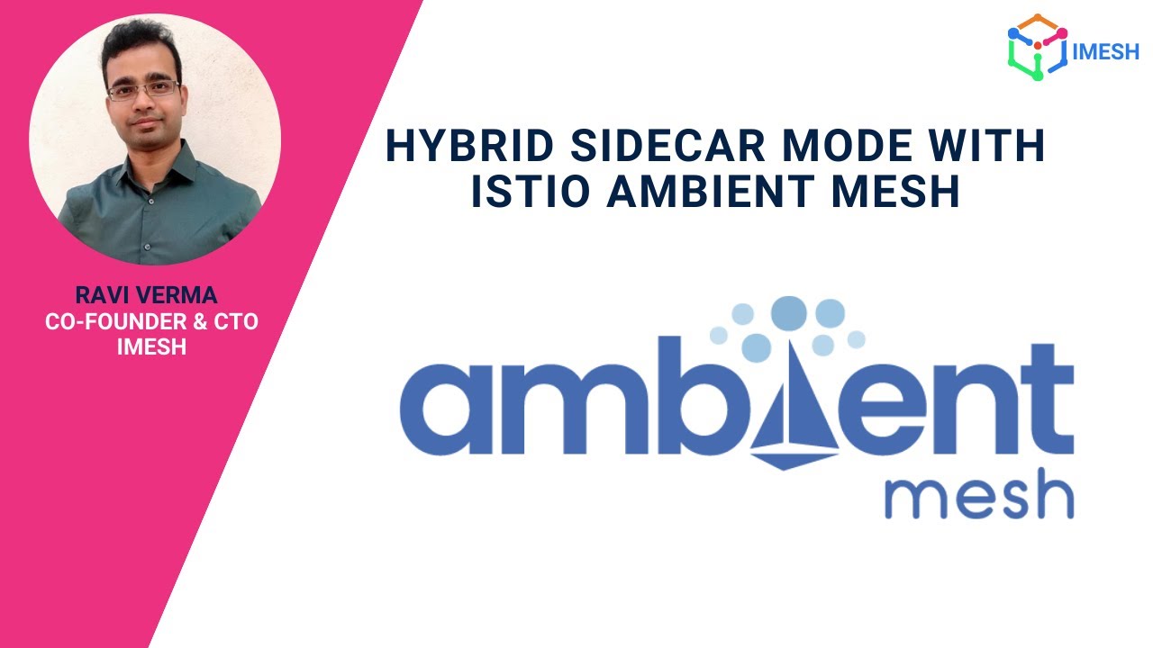 Hybrid sidecar mode with Istio Ambient Mesh | Demo | IMESH - YouTube