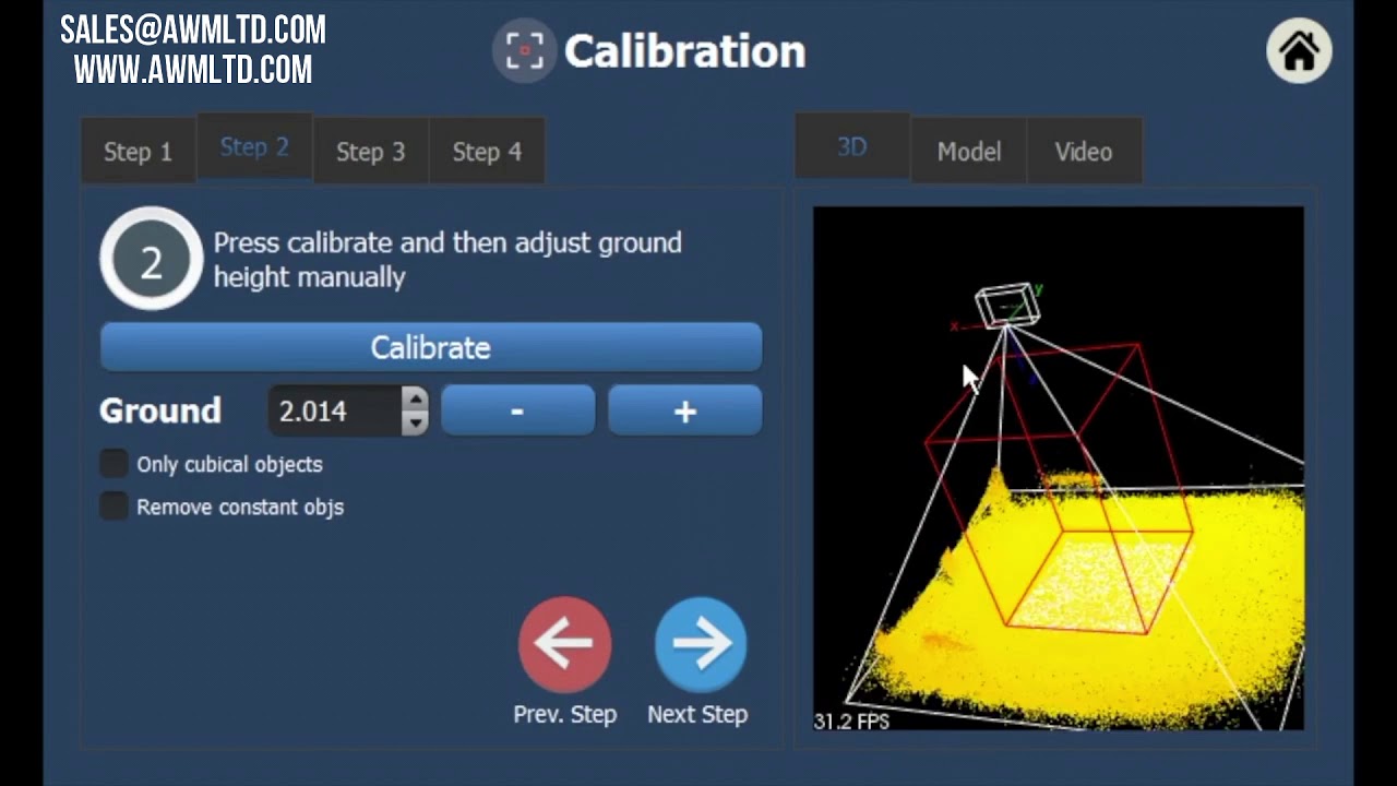 How to calibrate the Resolution Dimensioner for parcels, pallets ...