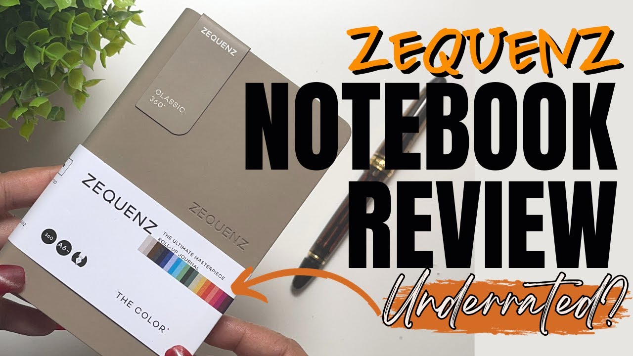 NEW NOTEBOOK DAY! Zequenz Pocket Notebook📔 A6- Underrated Ink Dries ...