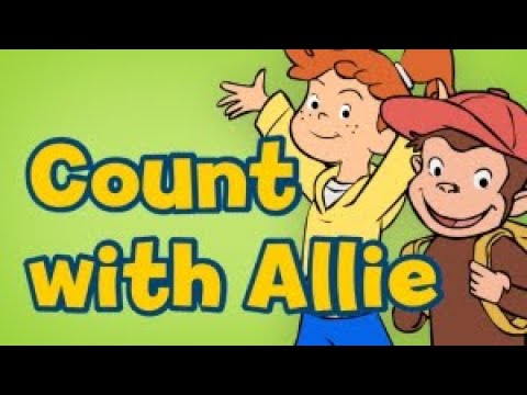 Curious George Number Game | Learning to Count to 20 With Allie - YouTube