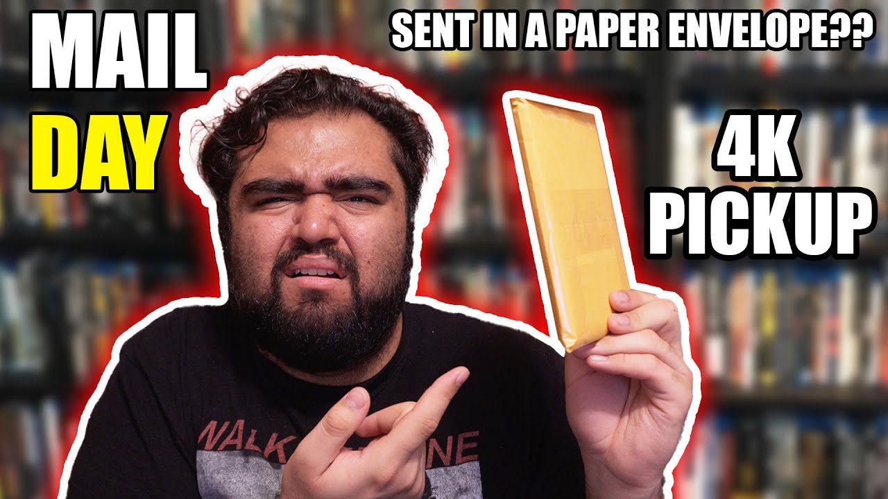 Mail Day 4K Pickup | SENT IN A PAPER ENVELOPE??!! - YouTube