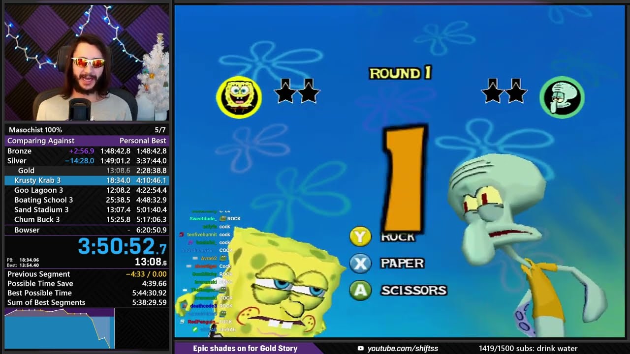 IMPOSSIBLY BAD LUCK (SpongeBob: Lights, Camera, Pants!) - YouTube