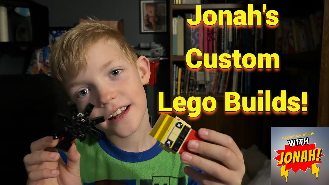 Jonah's Custom Lego Creations! - YouTube