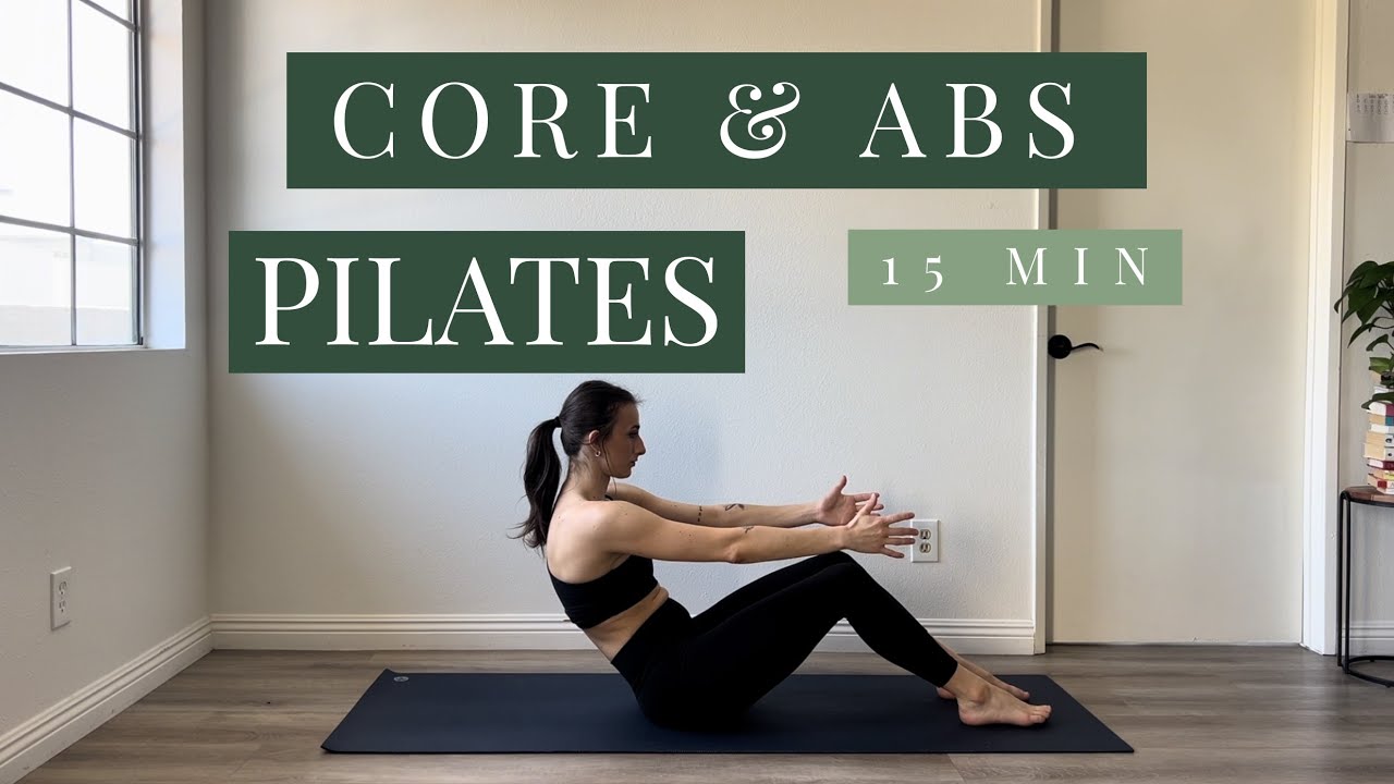 15 MIN PILATES ABS | Strong core & toned abs | At home Pilates, no ...