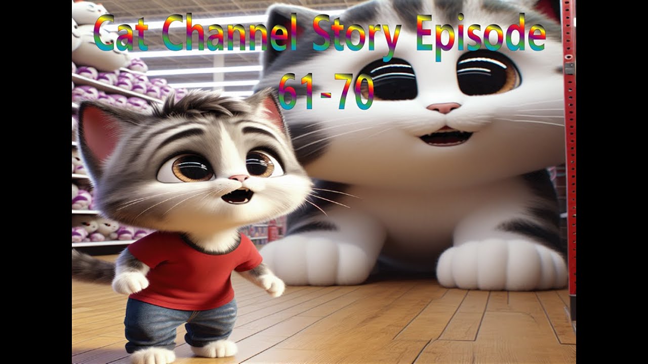 Cat Channel Story Episode 61 70 #Kitten #Cutecat #Aiart #Kitty # ...