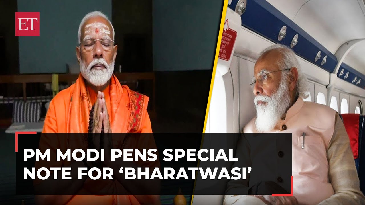 PM Modi pens special note for 'Bharatwasi': 'Constantly thinking about ...