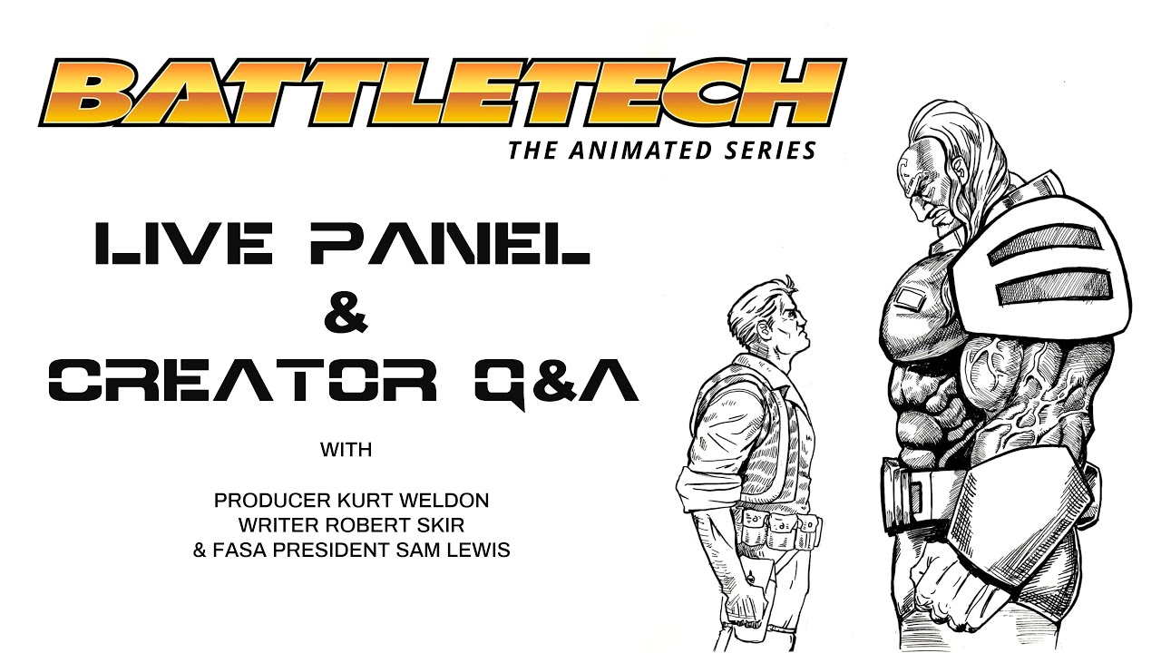 BattleTech Cartoon LIVE Panel and Fan Q&A with the Creators - YouTube