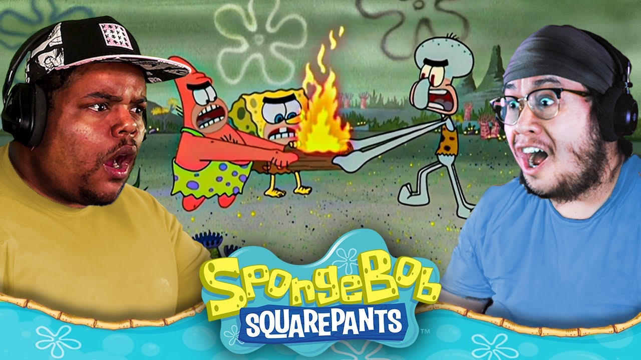 SPONGEGAR! | SpongeBob Season 3 Episode 14 GROUP REACTION - YouTube