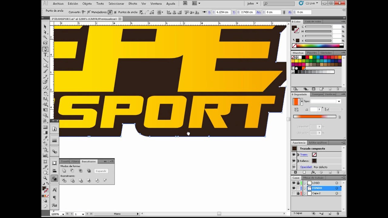 ILLUSTRATOR_CS5_TUTORIAL_ESPAÑOL_LOGOTIPO - YouTube