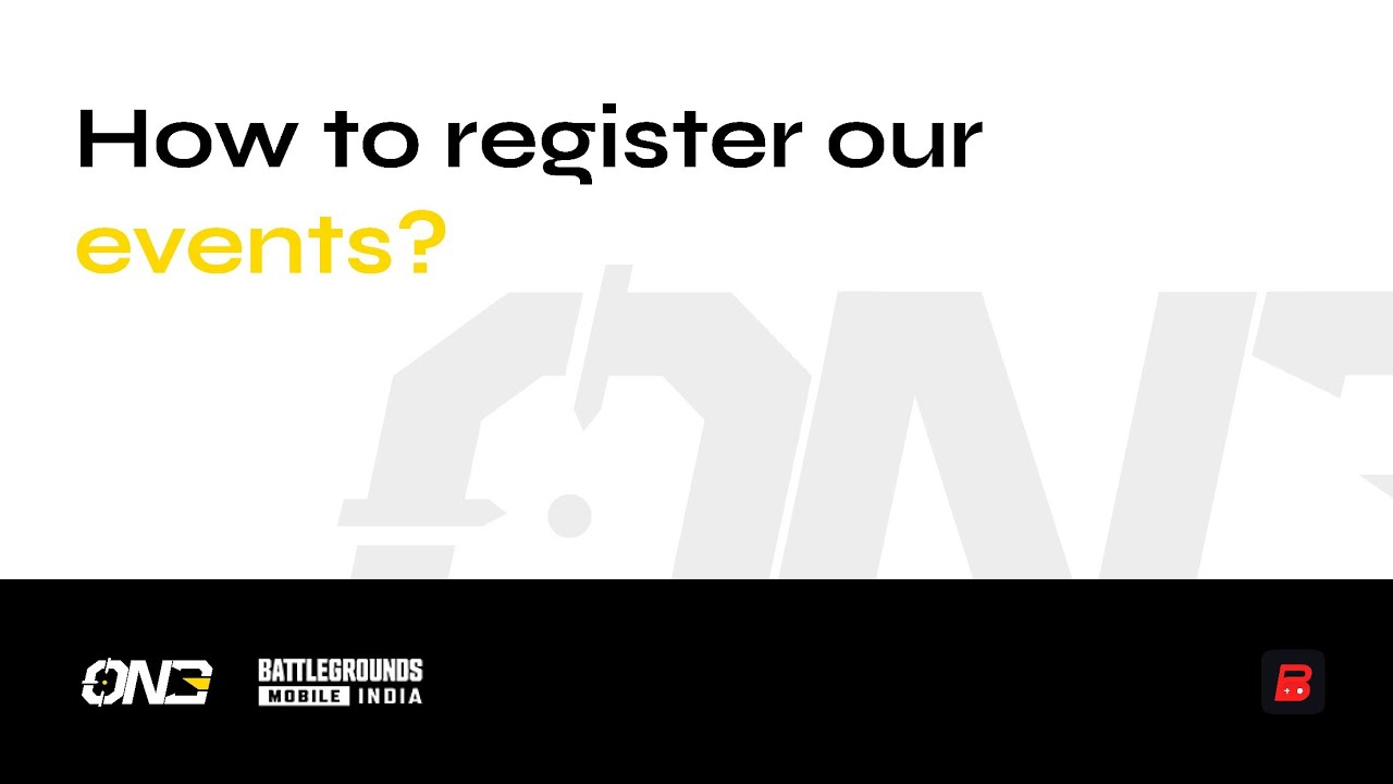 HAVOC TOURNAMENT REGISTRATION •TUTORIAL • ONE ESPORTS ORG • LINK IN THE ...