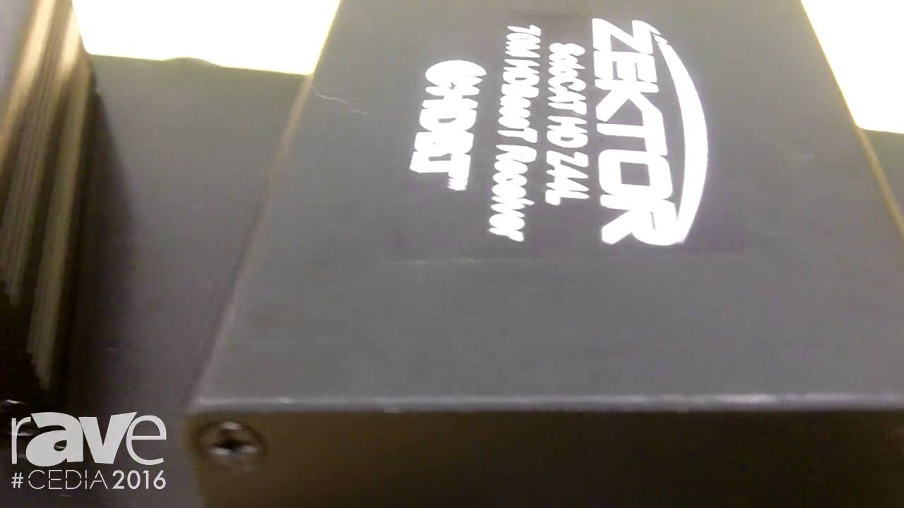 CEDIA 2016: Zektor Intros 4K HDBaseT Z44 4x4 Matrix - YouTube