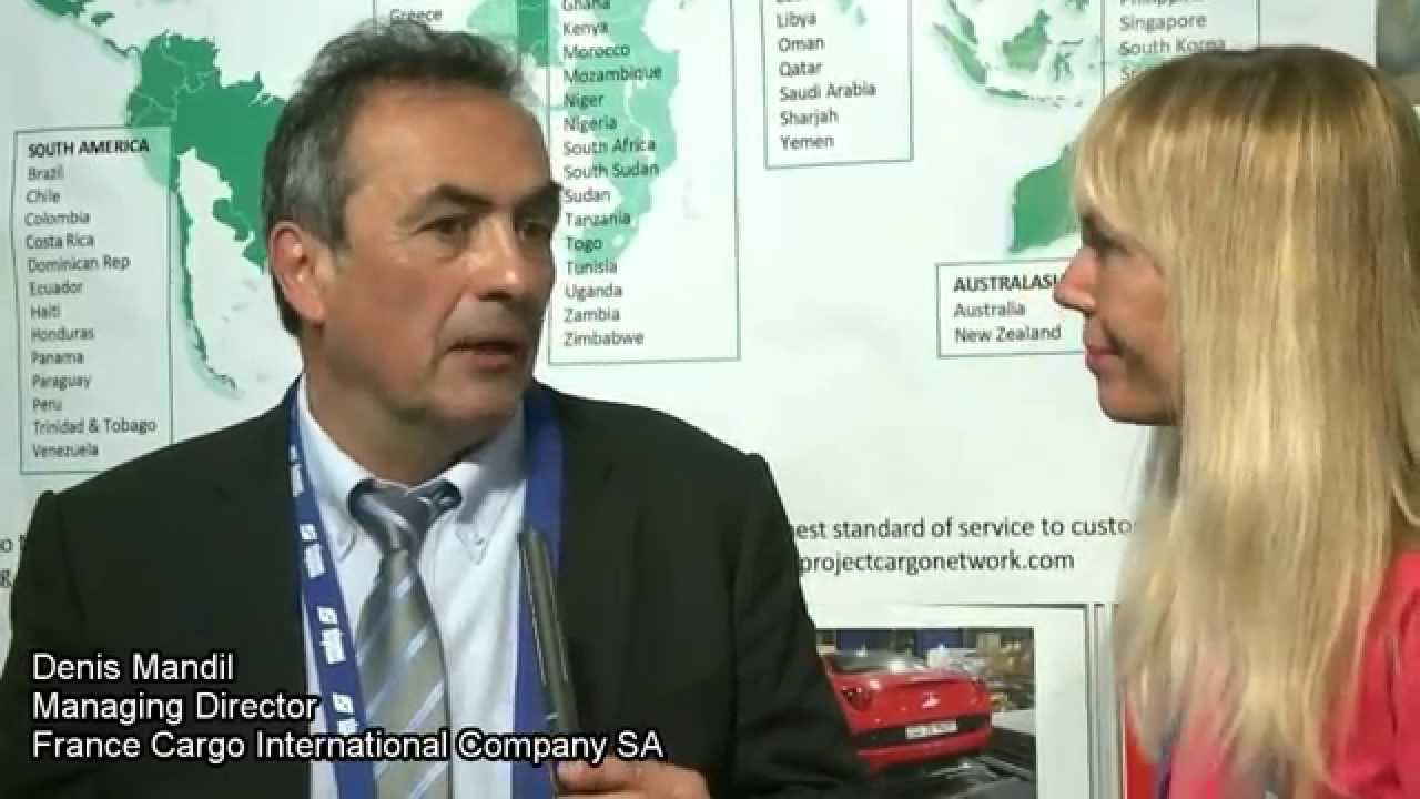 Breakbulk Europe Antwerp 2015 FCI Denis Mandil France Cargo Intern ...