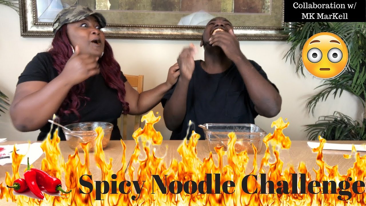 EXTREME SPICY NOODLE CHALLENGE | SPICY KOREAN NOODLE MUKBANG - YouTube