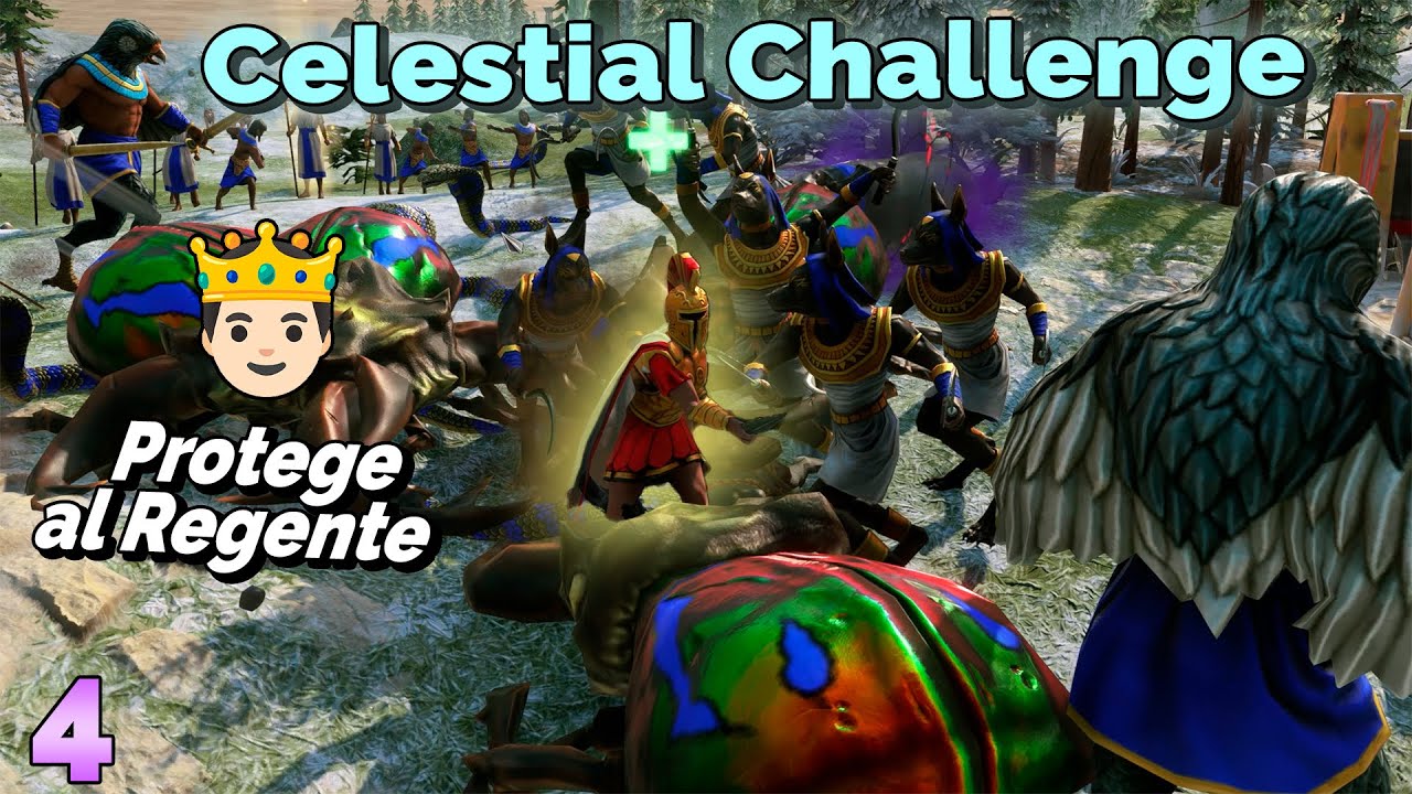 Protege al Regente modo fácil | Celestial Challenge 23-03-25 | AoM Retold - YouTube