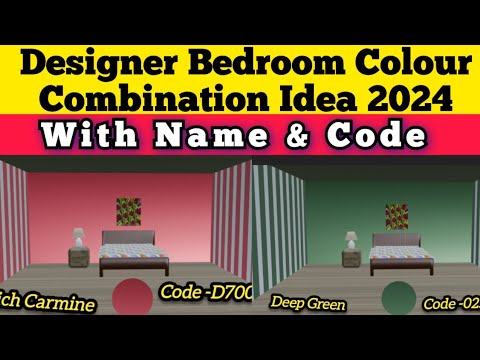 Room colour Design/ Bedroom Colour Combination Idea l Bedroom Colour ...