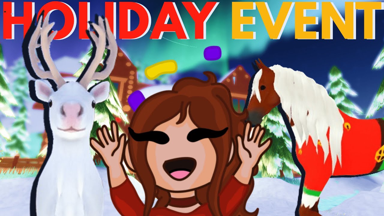 Catching the NEW CHESTNUT ELF FRIESIAN for the HOLIDAY EVENT in WILD ...