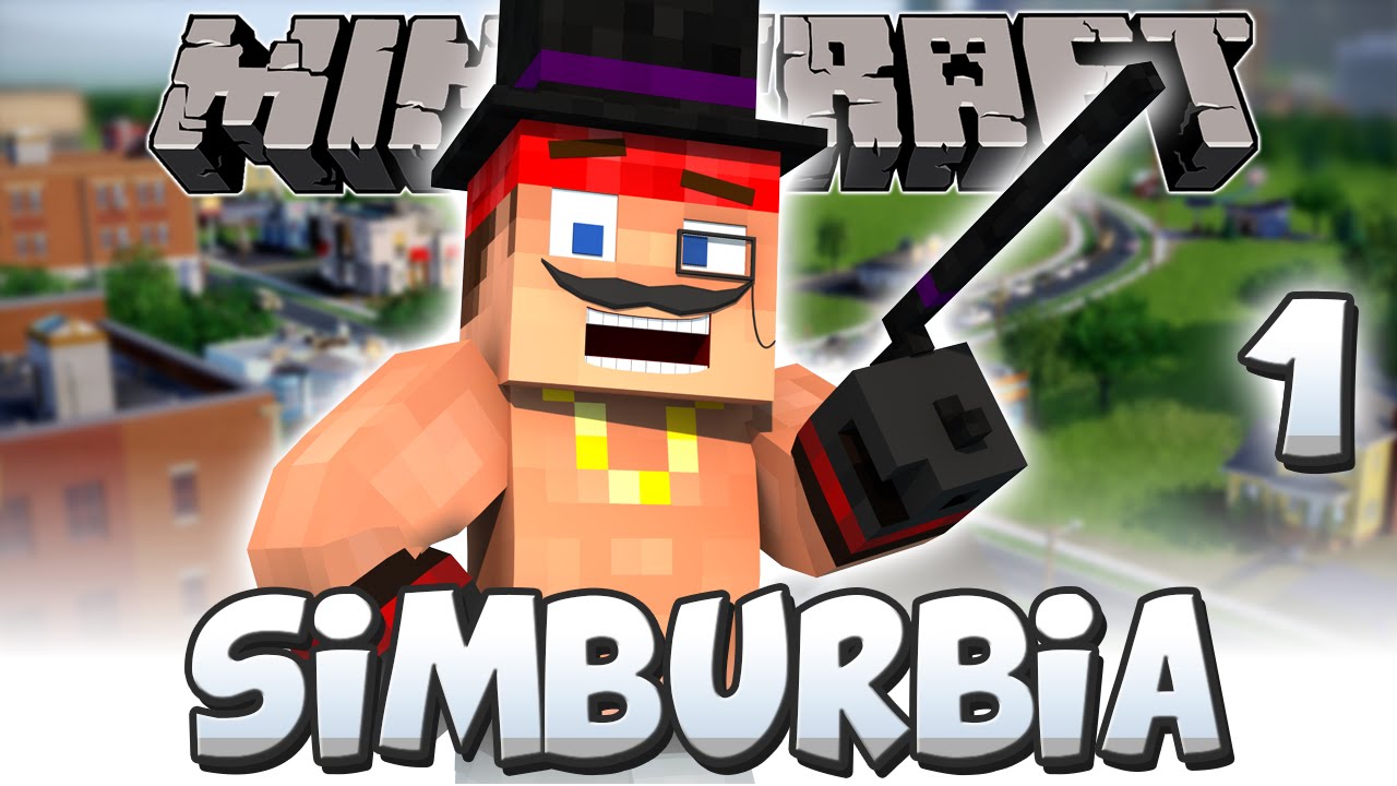 Minecraft: SIMBURBIA! | Part 1 | SIMCITY in MINECRAFT - YouTube