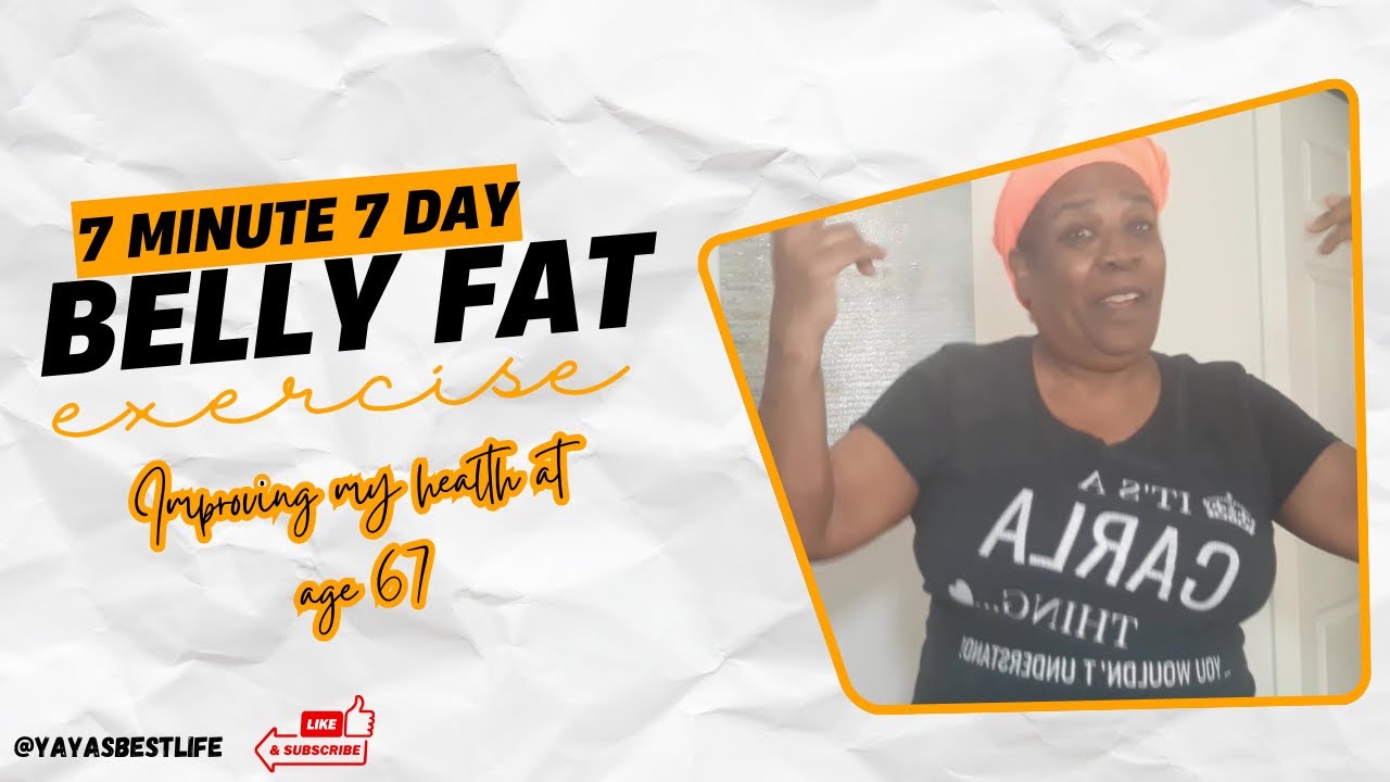 Day 7 - 7 Minute Belly Fat Workout - 7 Day Challenge - Starting today ...