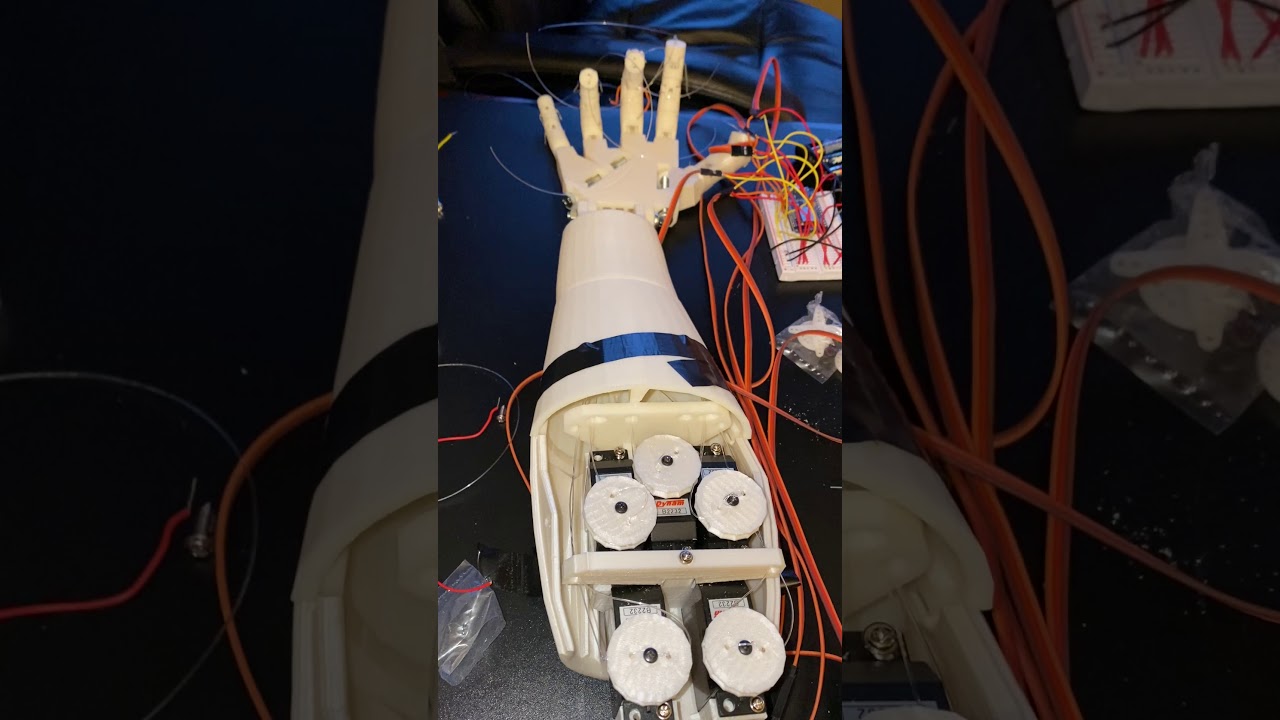 IOT Robotic Hand Demo - YouTube