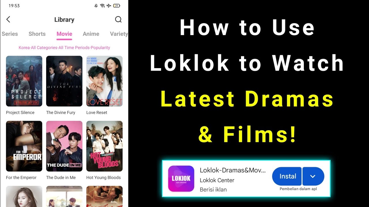How to Watch Loklok | How to Watch Together in Loklok - YouTube
