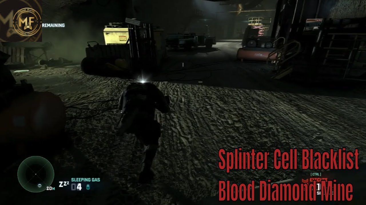 Splinter Cell Blacklist Blood Diamond Mine Ghost Solo Mission - YouTube