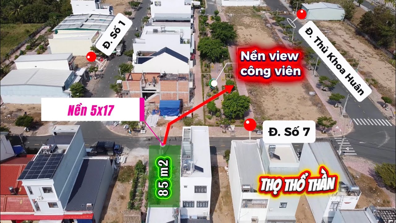 Cần bán nền 5x17 vị trí đẹp toạ lạc tại Đ. Số 7 - KDC NAM THỦ KHOA HUÂN ...