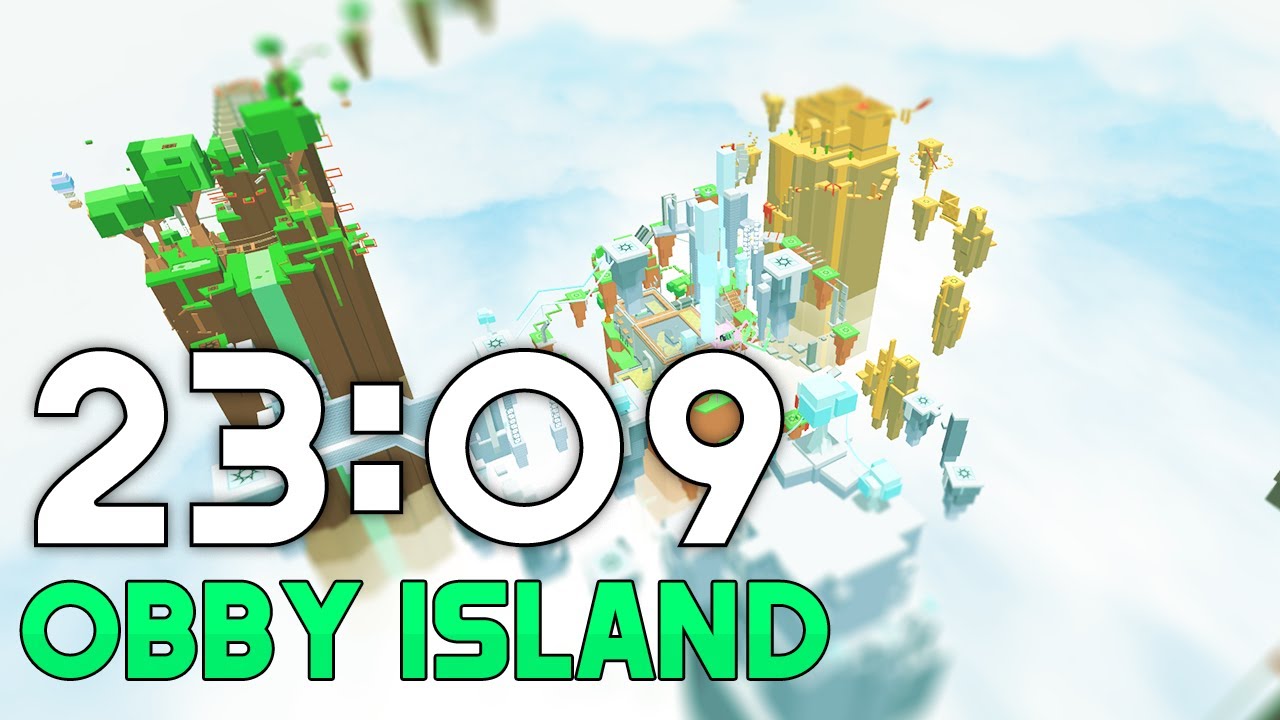 23:09 - Obby Island Speedrun 121 Stages (Winner!) - YouTube