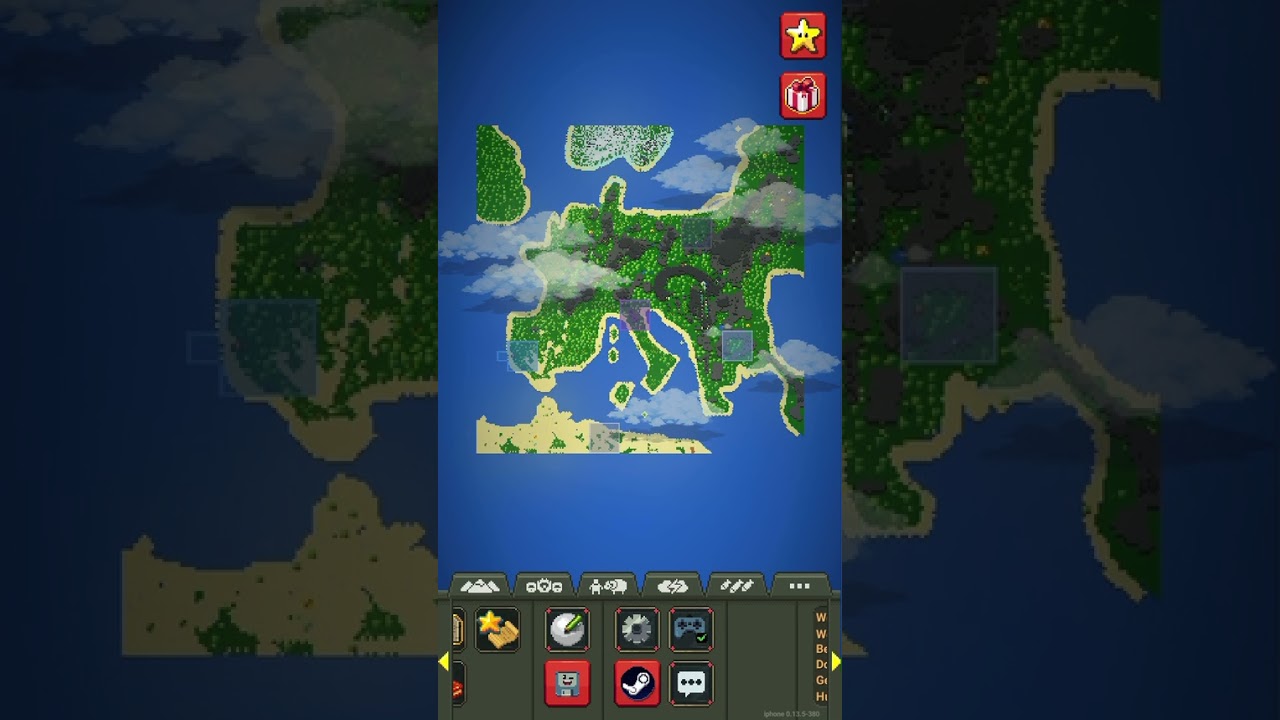 World box Europa Map prototype test - YouTube