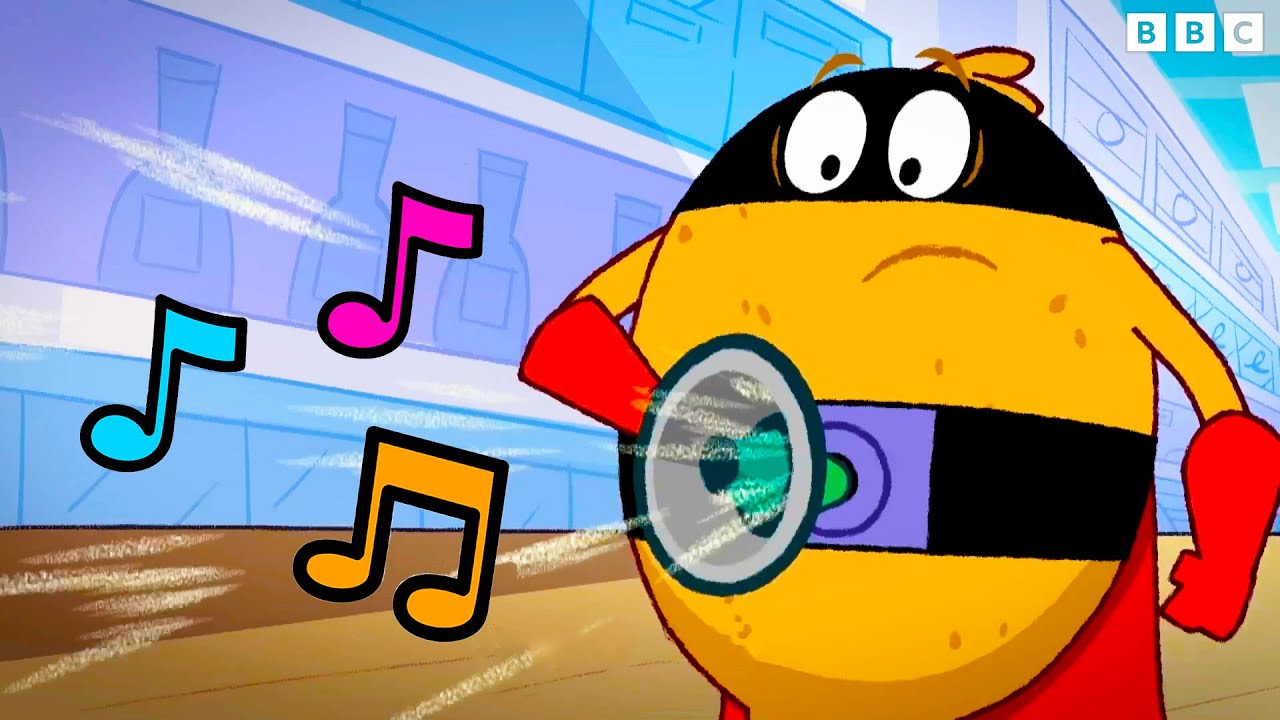 SUPERTATO SONG 🎶 Evil Pea Will Never Get You! | CBeebies - YouTube