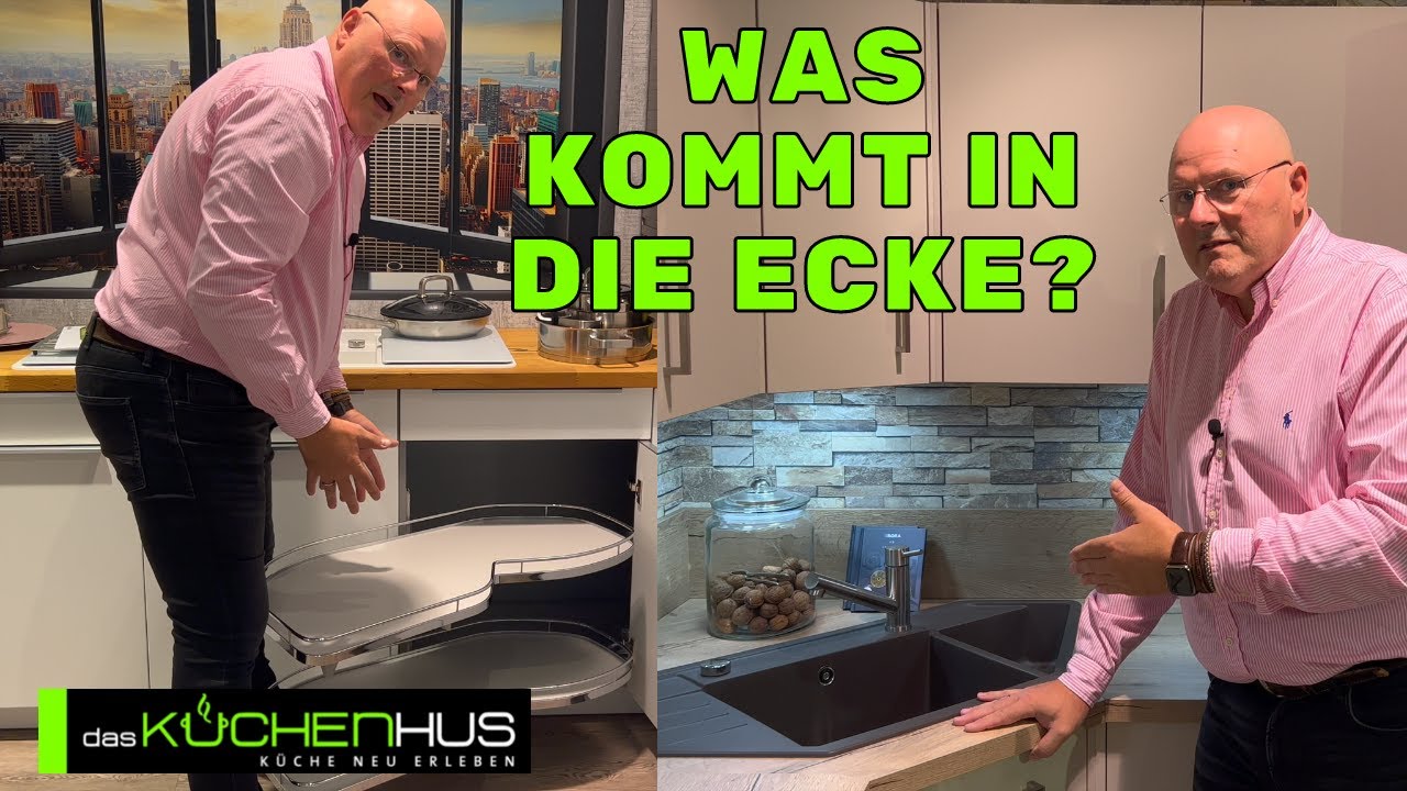 Ab in die "tote" Ecke! "E" wie Ecklösungen / Das Küchen ABC # 5 - YouTube