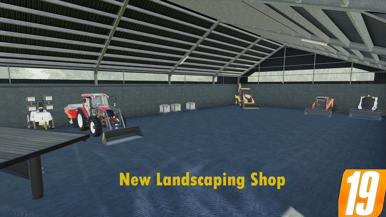 New Series! (Fs19 Landscaping #1) - YouTube