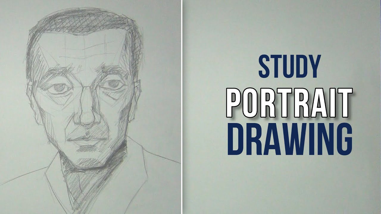 Portrait | Basics of Portrait Drawing for Beginners | Learn Free Hand ...