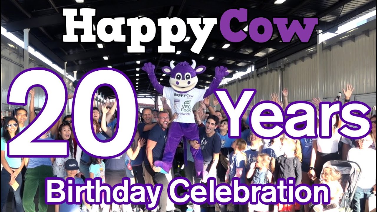 HappyCow 20th Anniversary Birthday Party 😊🐮 - YouTube