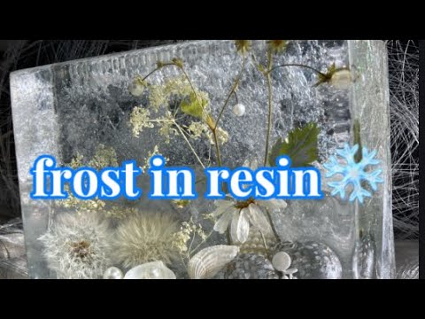 # 80 / EN Frost in resin ️ - YouTube
