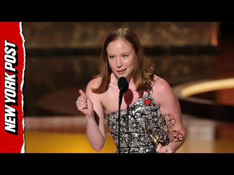 ‘Hacks’ Star Hannah Einbinder’s Crude Emmys Speech: ‘F–k ICE and Free Palestine’