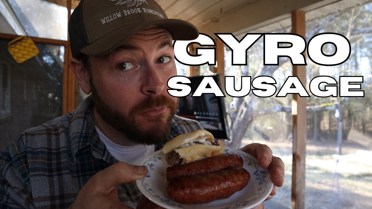 Making GYRO MEAT!! | GYRO SAUSAGE - YouTube