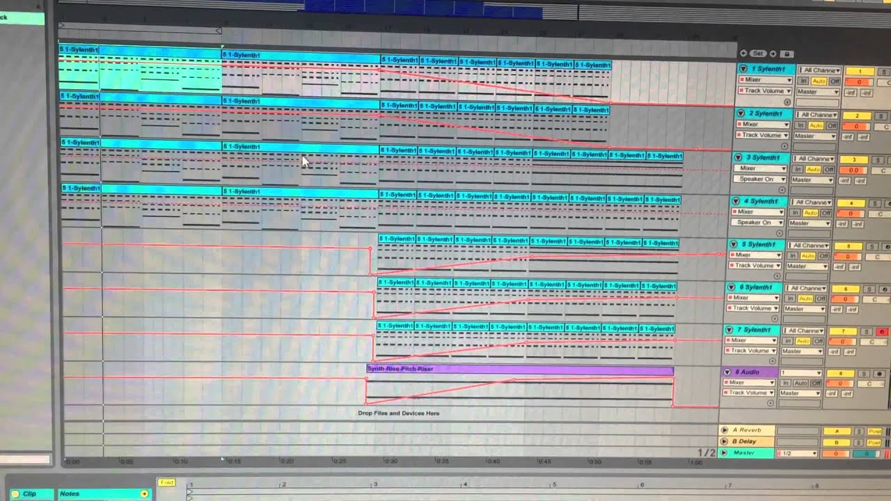 Playing around with Ableton Live Lite 9.. - YouTube