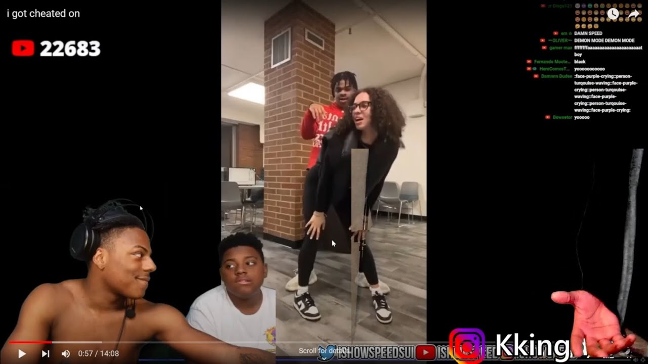 Im Sorry Speed... Reacting To IShowSpeed Video i got cheated on - YouTube